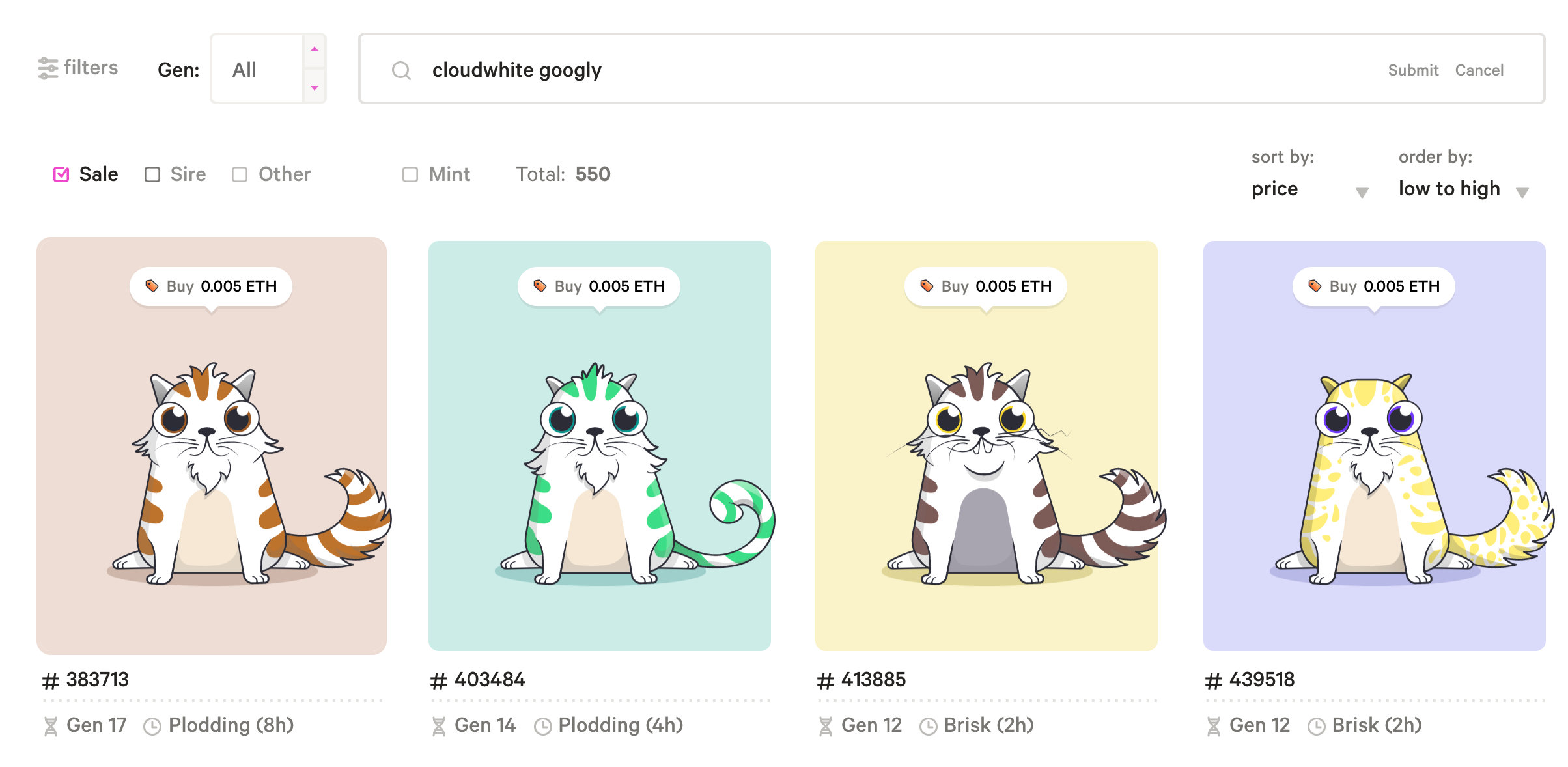 CryptoKitties | Collect and breed digital cats!